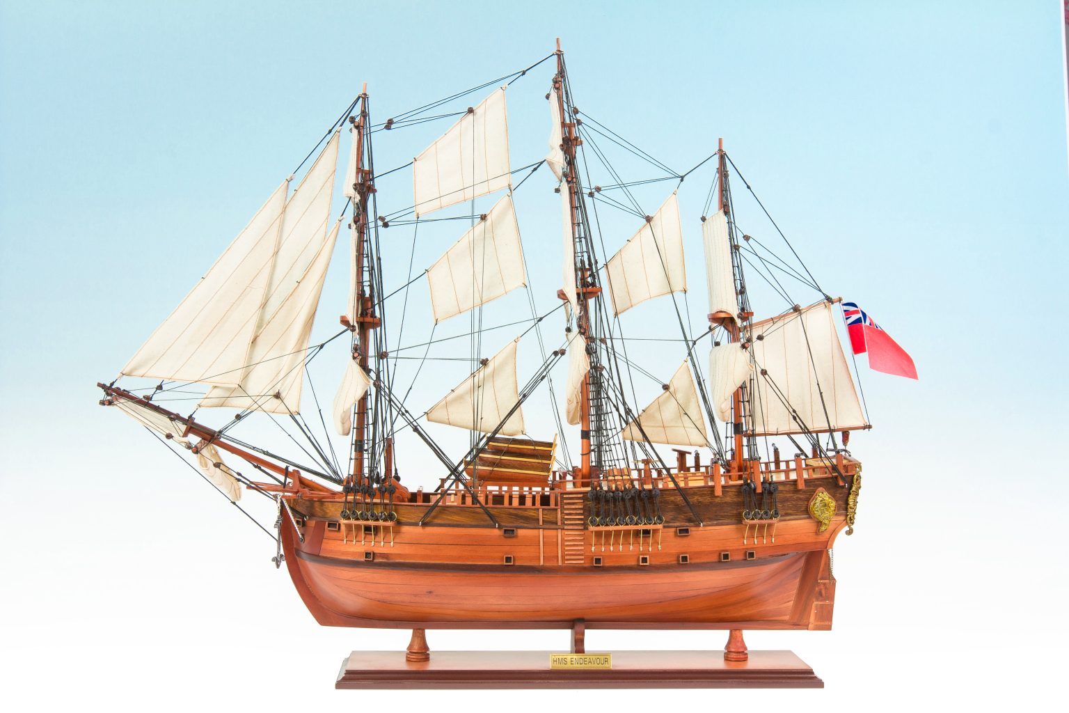 HMB Endeavour Ship Model | Captain Cook ship | Seacraft Gallery