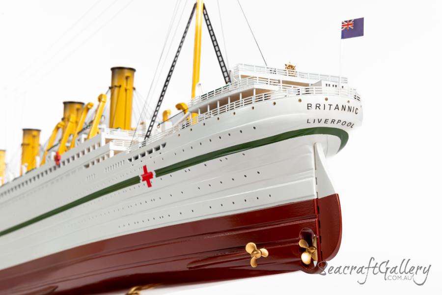 HMHS Britannic model | HMHS Britannic ship | Seacraft Gallery